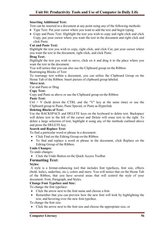 Unit4 | PDF | Desktop Publishing | Computer Software and Applications