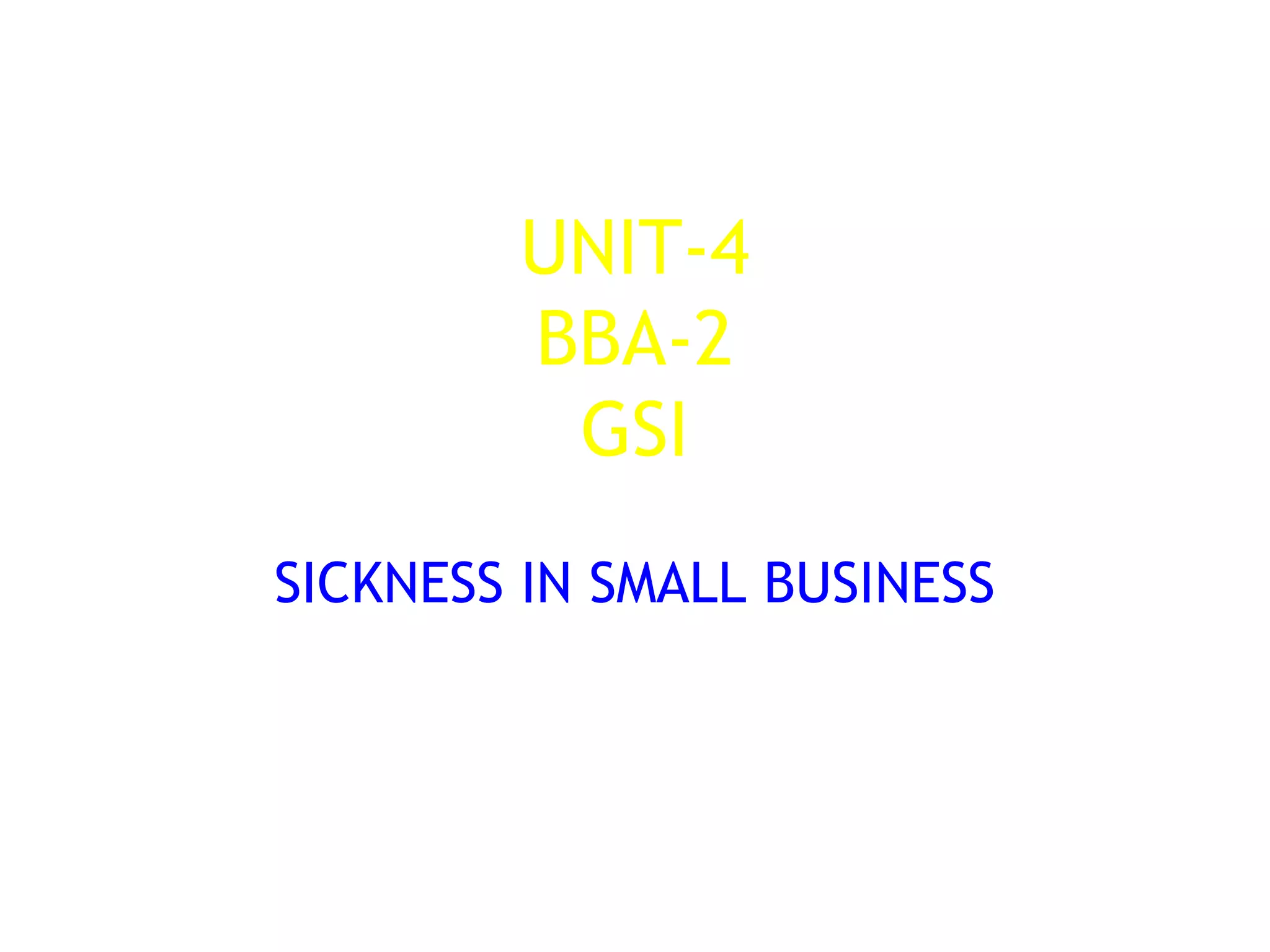 Unit 4.1 bba 2 gsi | PPT