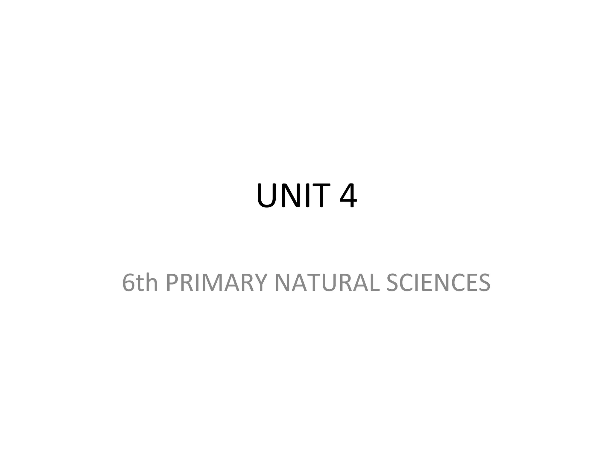 Unit 4 | PPT