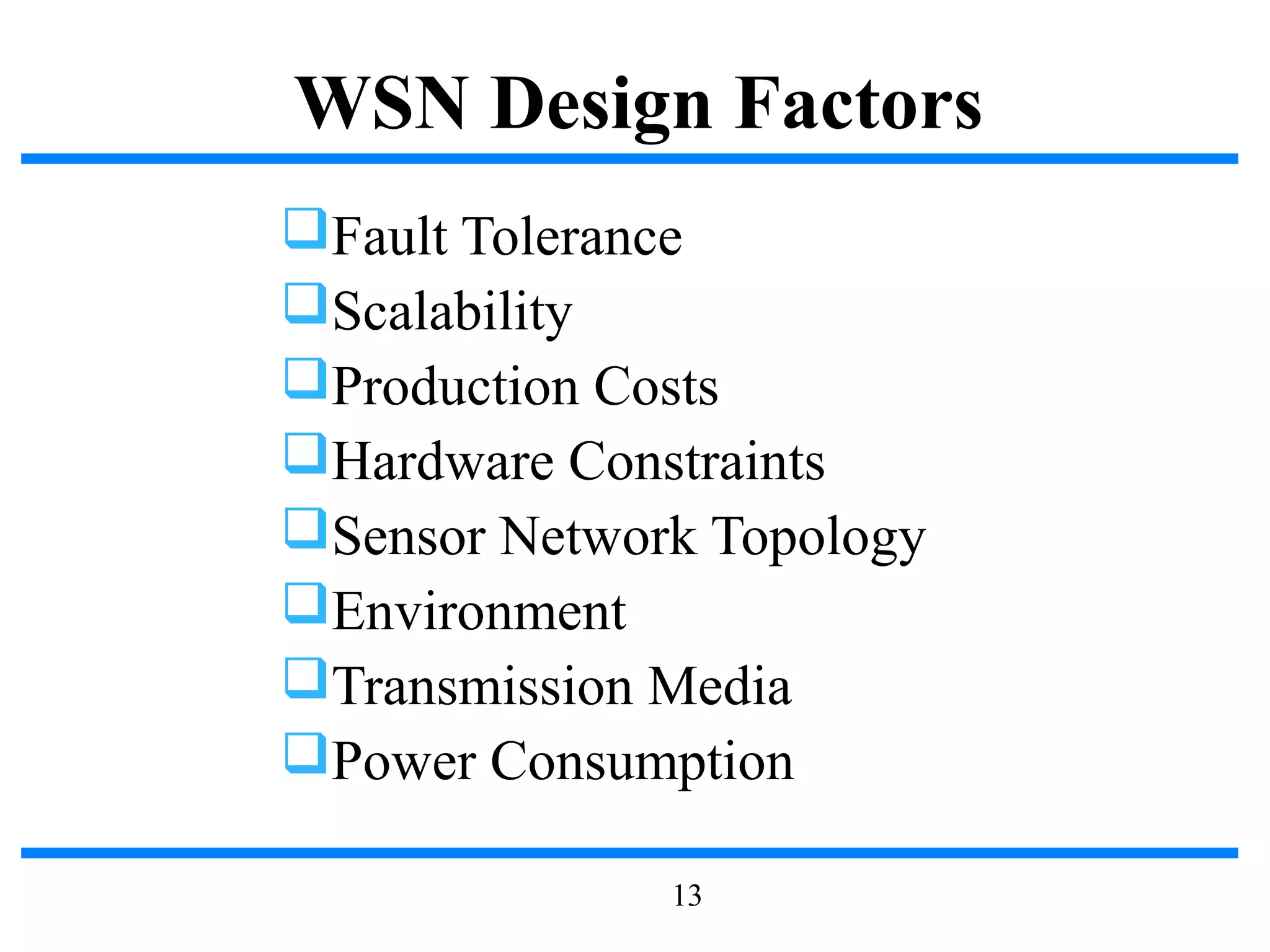CS6003 AD HOC AND SENSOR NETWORKS | PPT