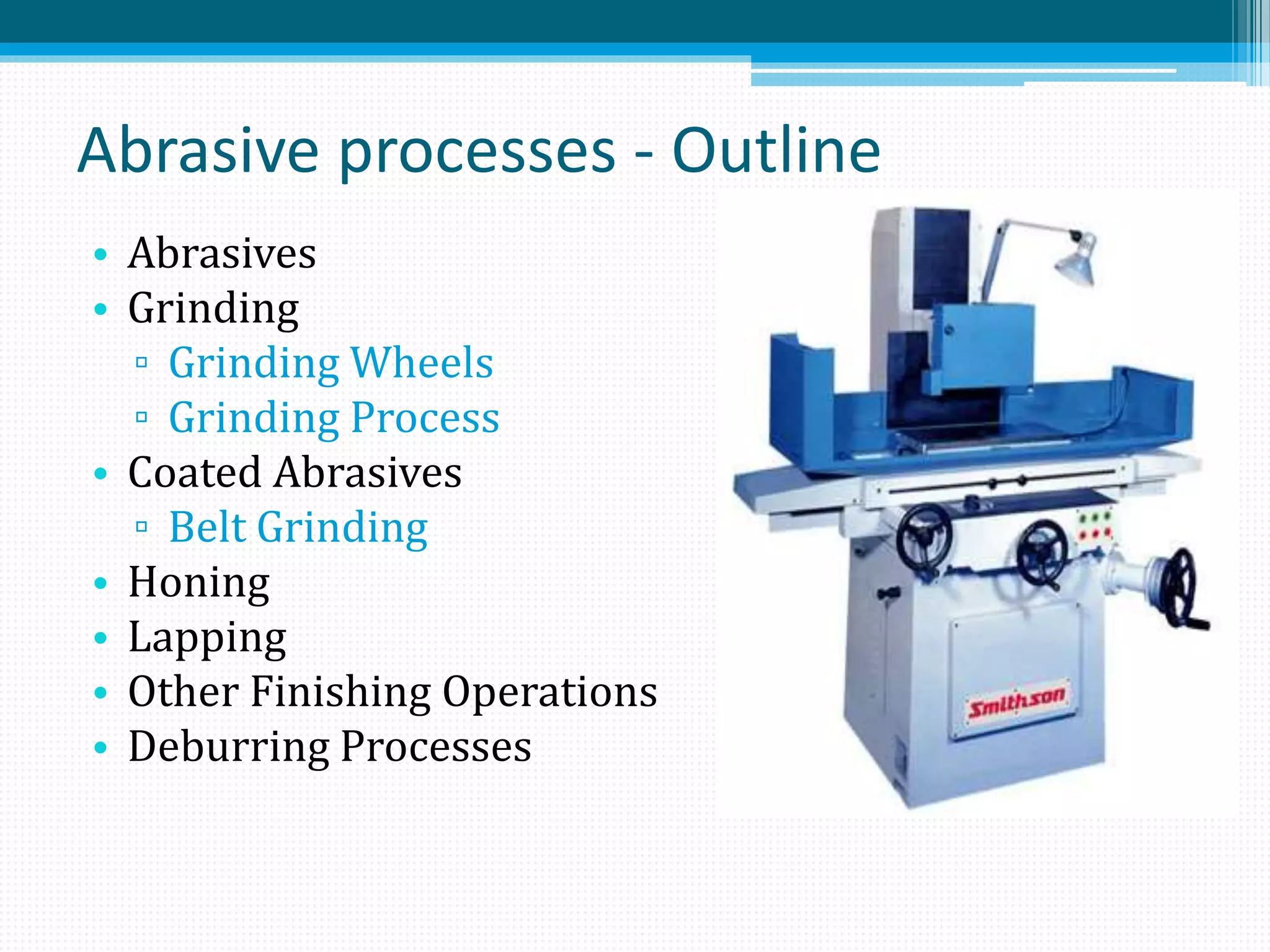 Manufacturing Technology- ii Unit 4 | PPTX