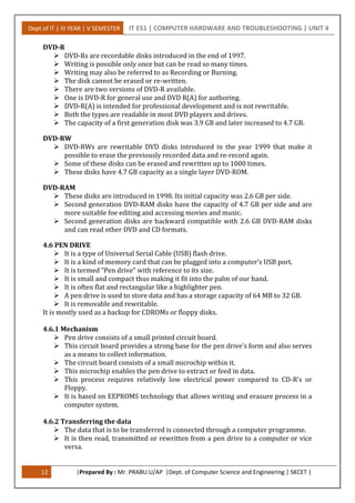 Mass Storage Devices | PDF | Computer Peripherals | Computing