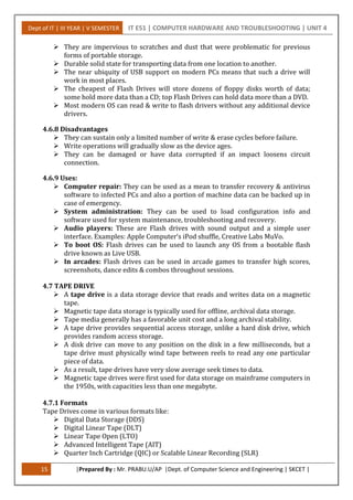 Mass Storage Devices | PDF | Computer Peripherals | Computing