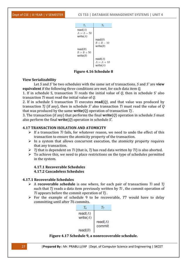 Query Processing, Query Optimization and Transaction | PDF