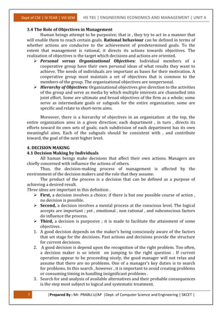 Nature and Importance of Management | PDF