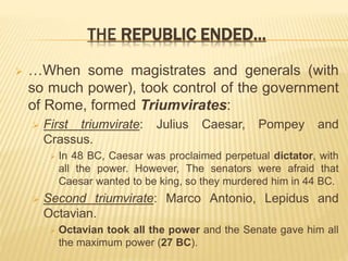 Unit 4. ancient rome | PPTX