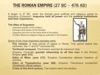 Unit 4. ancient rome | PPTX