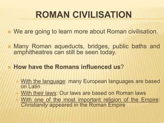 Unit 4. ancient rome | PPTX