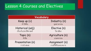 Unit 4 College Life | PPTX