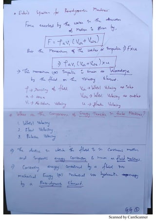CE 8394 FMM UNIT IV PUMPS | PDF