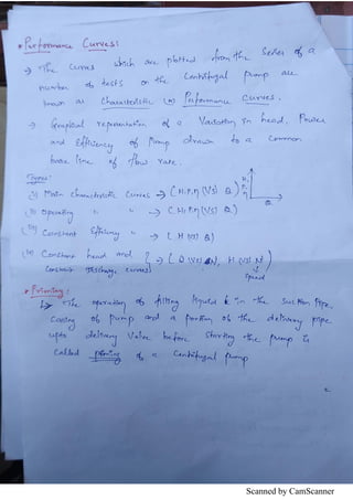 CE 8394 FMM UNIT IV PUMPS | PDF
