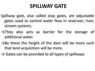 Spillways and Diversion Headwork's | PPTX