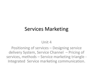 Service Marketing | PPTX