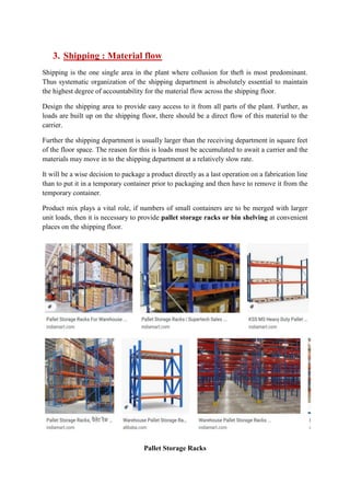 Material Flow in Material Handling Equipments | PDF