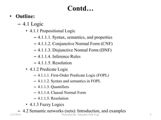 Unit4: Knowledge Representation | PDF