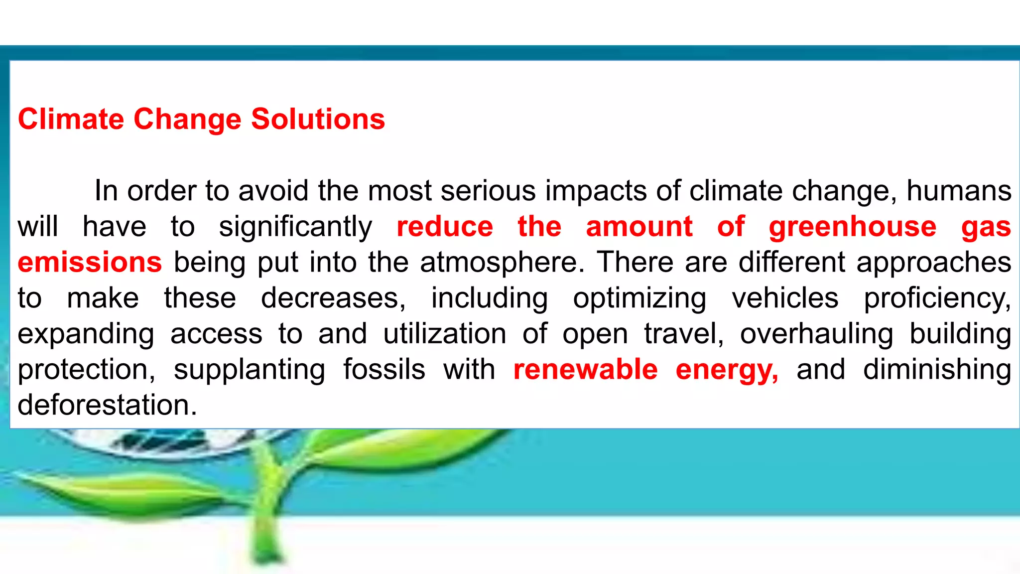 Unit 4: Planetary Networks: Climate Change | PPTX | Allergies ...