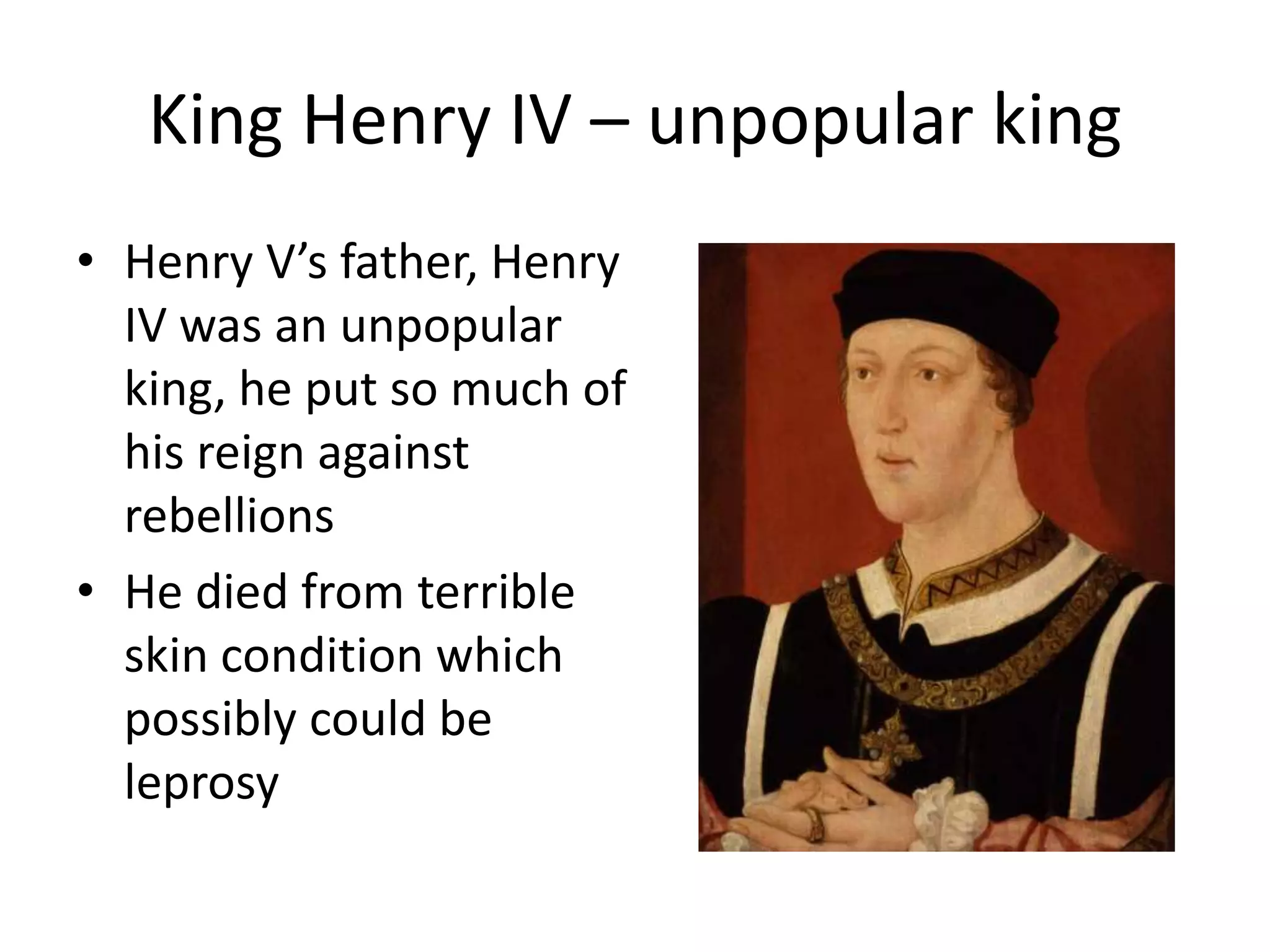 Unit 4.4 henry v battle of agincourt | PPTX