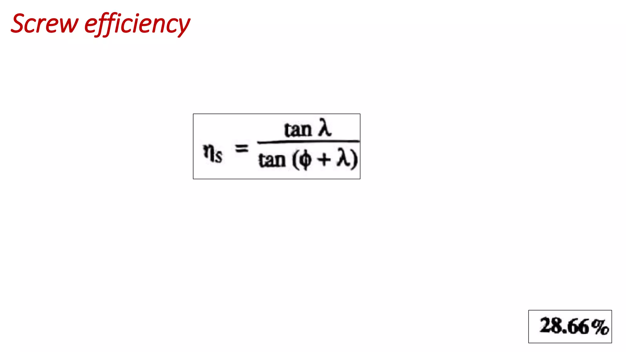 Unit 4 Design of Power Screw and Screw Jack | PDF