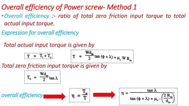 Unit 4 Design of Power Screw and Screw Jack | PDF