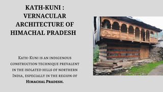 Kath kuni himachal pradesh .pdf