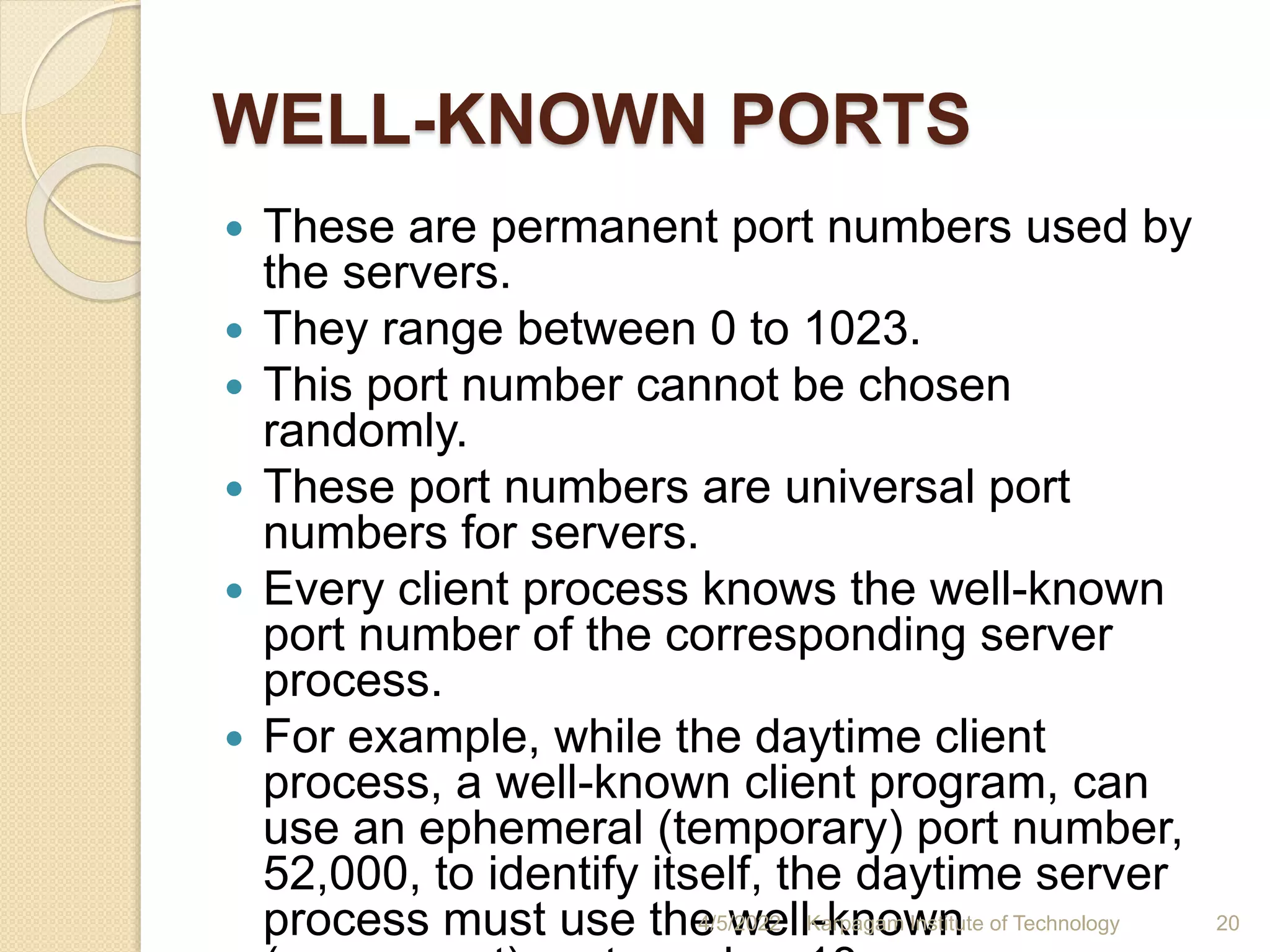 Unit 4 - Transport Layer | PPTX