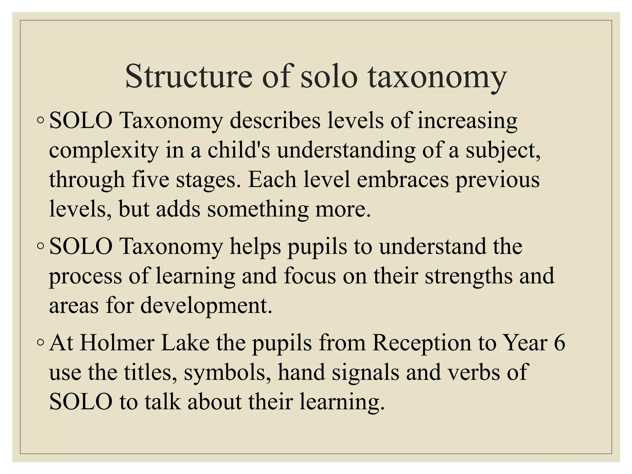 Unit 4. Solo taxonomy..pptx