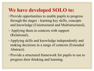 Unit 4. Solo taxonomy..pptx