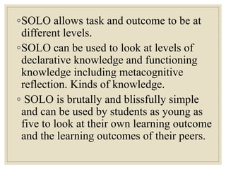 Unit 4. Solo taxonomy..pptx