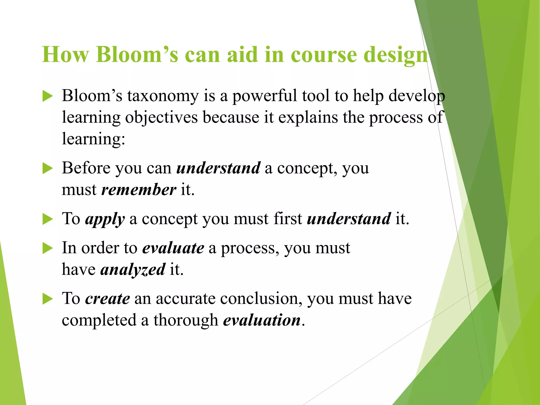 unit 4. Bloom's Taxonomy- pptx | PPTX