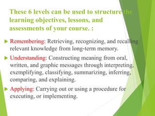 unit 4. Bloom's Taxonomy- pptx | PPTX
