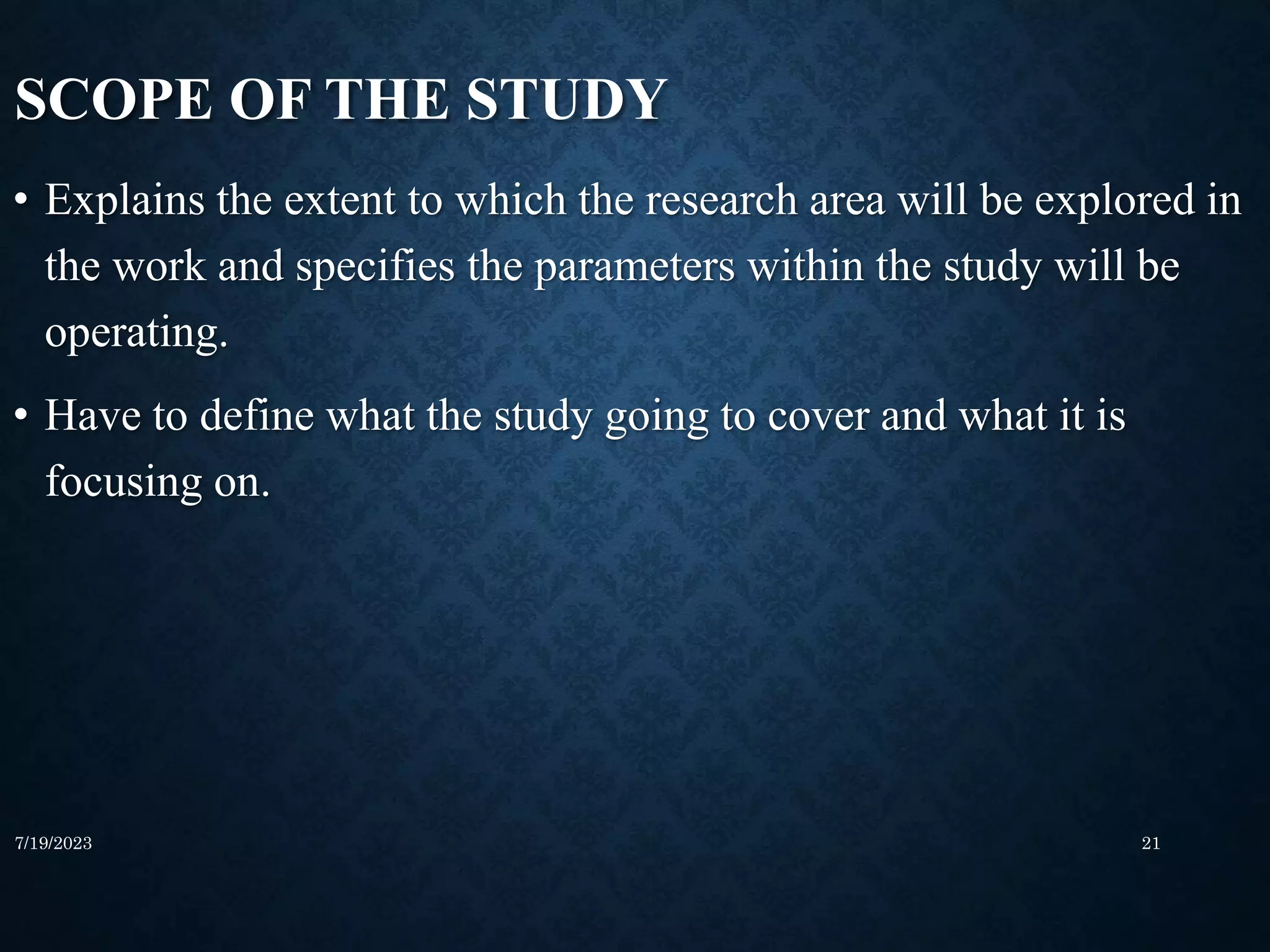 Unit 4. Research Problem, Purpose, Objectives, Significance and Scope..pptx