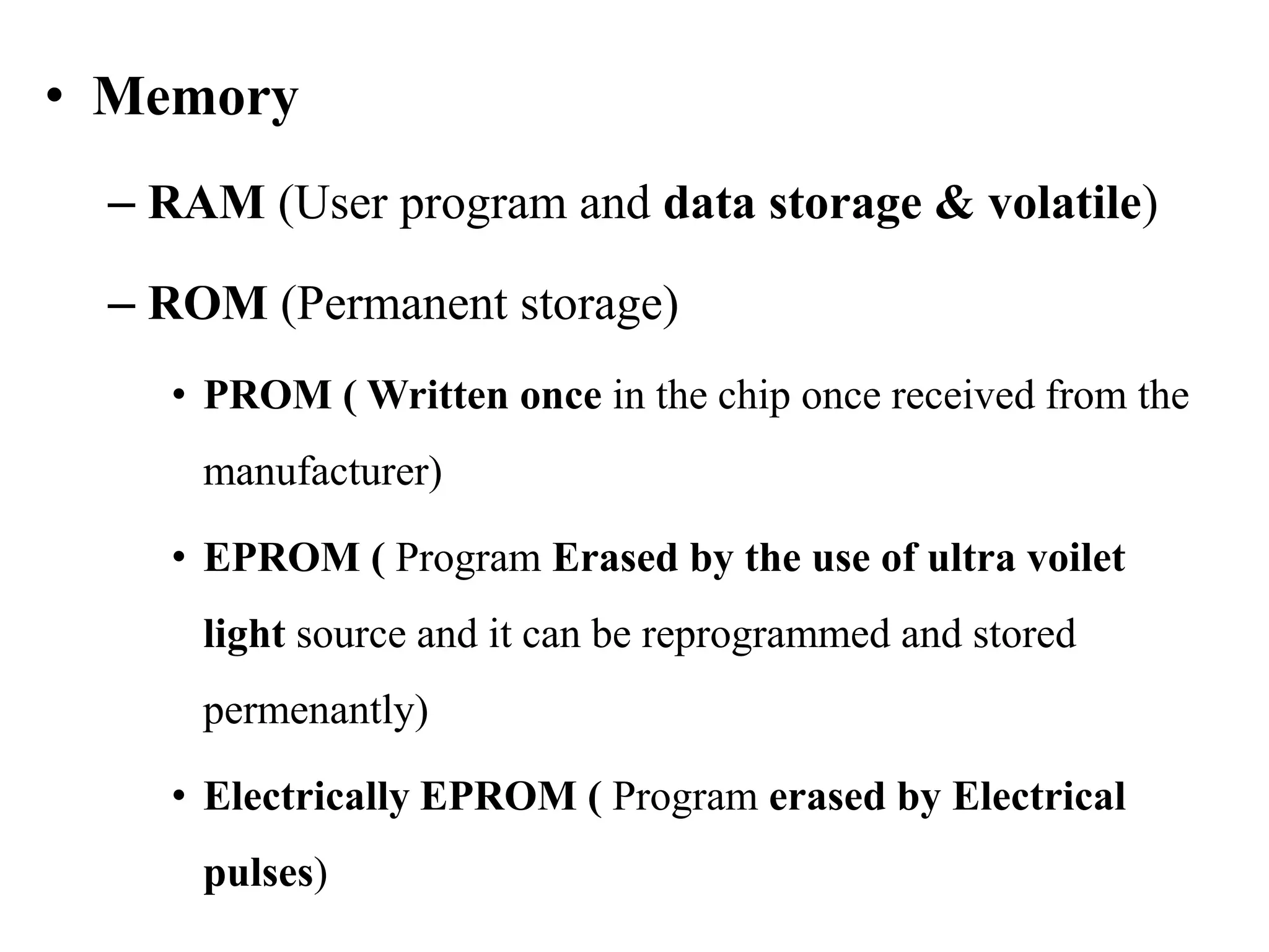 MECHATRONICS-UNIT 4-PROGRAMMABLE LOGIC CONTROLLER .ppt
