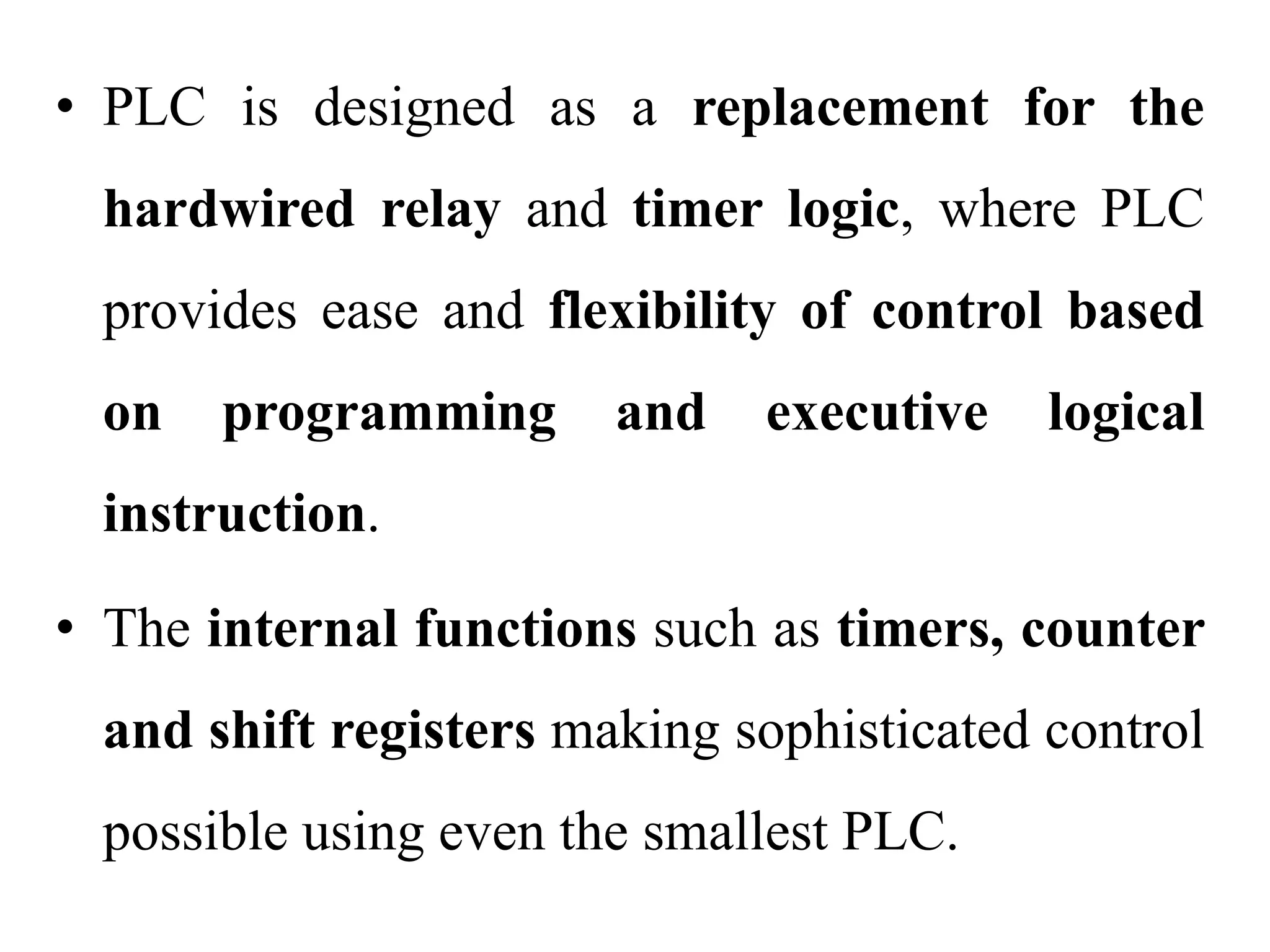 Mechatronics Unit 4 Programmable Logic Controller Ppt Programming Languages Computing