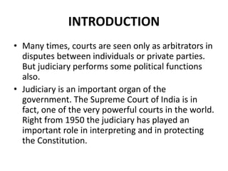 Unit IV The Judicature | PPTX | Law
