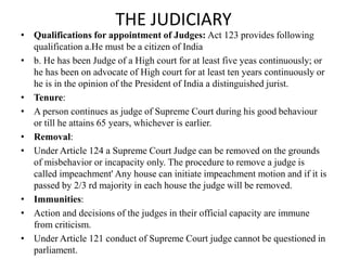 Unit IV The Judicature | PPTX | Law