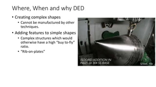 Directed Energy Deposition Processes AM | PPTX