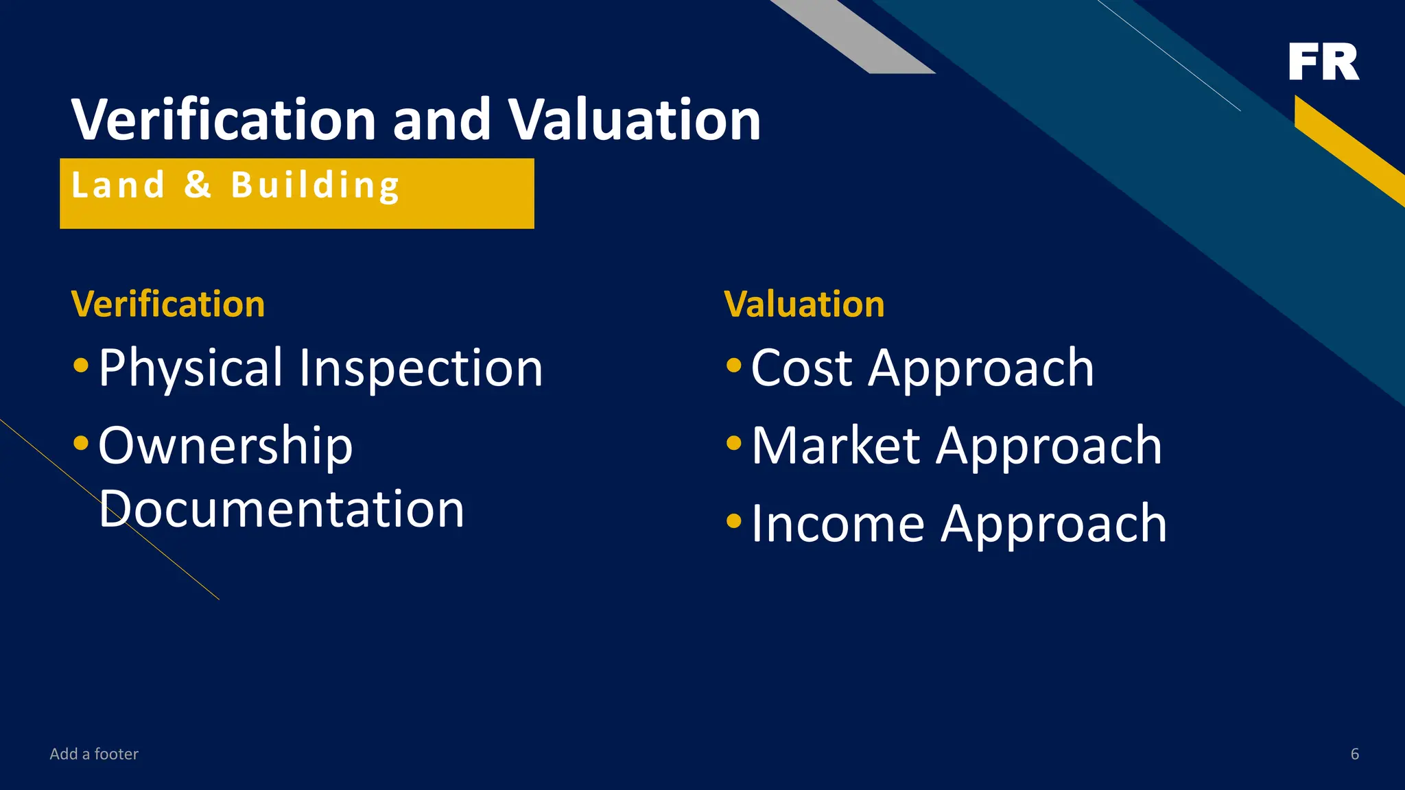 Verification and Valuation of Asset & Liabilities | PPTX | Stocks and ...