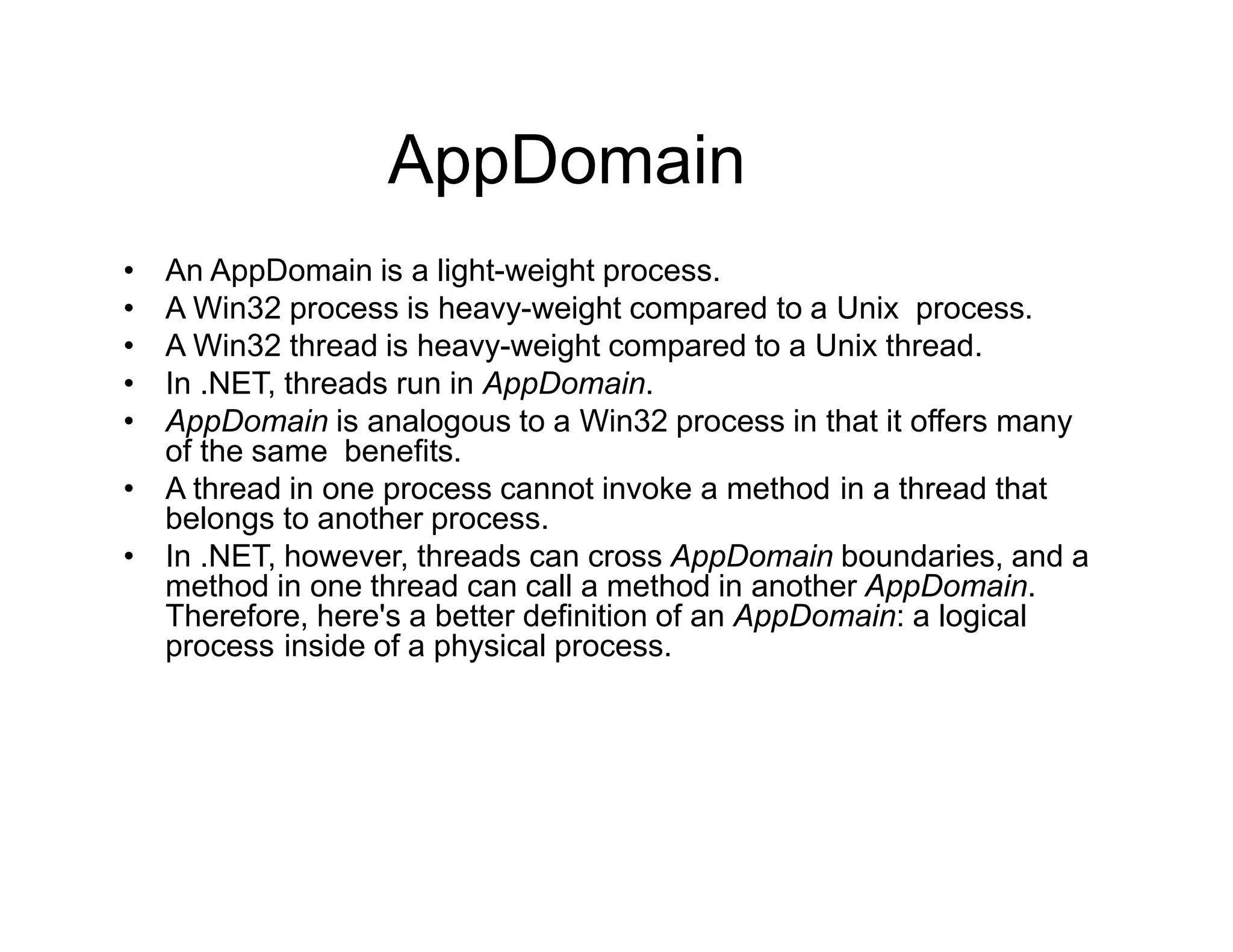 .net Based Component Technologies | PPT