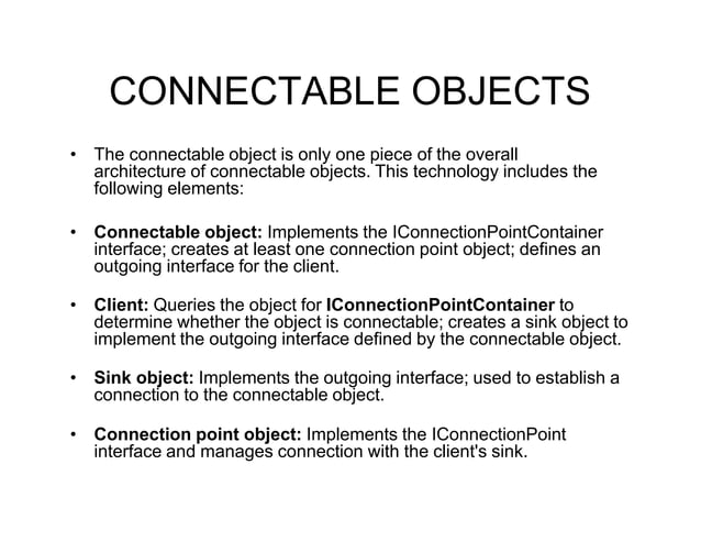 .net Based Component Technologies | PPT