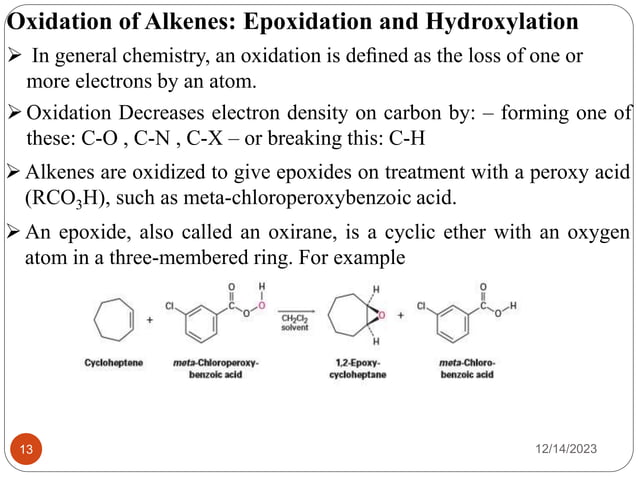 organic chemistry, oxidation reduction reaction | PPTX | Chemistry ...