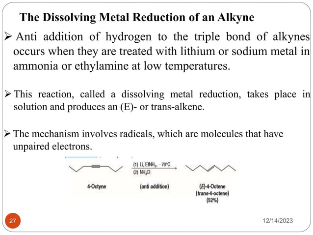 organic chemistry, oxidation reduction reaction | PPTX | Chemistry ...