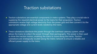 electrical systems in metro system and engineering | PPTX