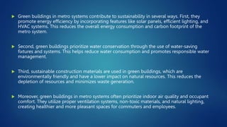 electrical systems in metro system and engineering | PPTX