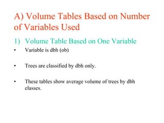local volume table and general volume table preparation | PPT