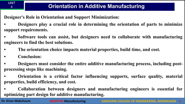 Design for Additive Manufacturing - Introduction | PPTX | Desktop ...