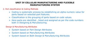cellular manufacturing for production system | PPT