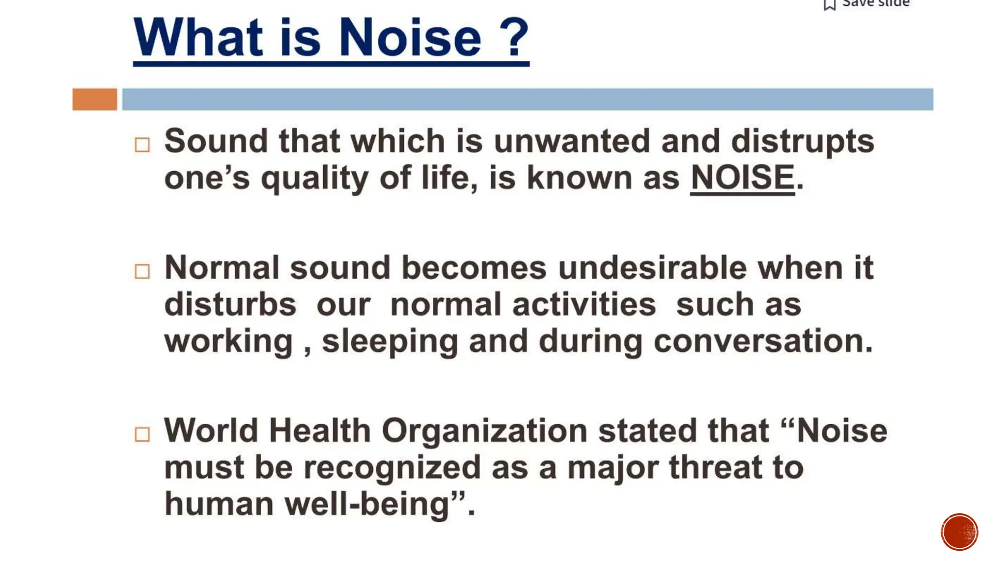 noise pollution and sources/ lovely professional university | PPT