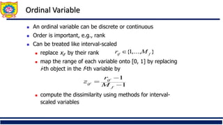 Cluster Analysis: Measuring Similarity & Dissimilarity | PDF