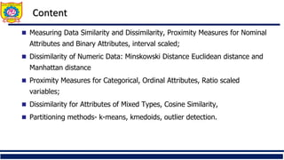 Cluster Analysis: Measuring Similarity & Dissimilarity | PDF