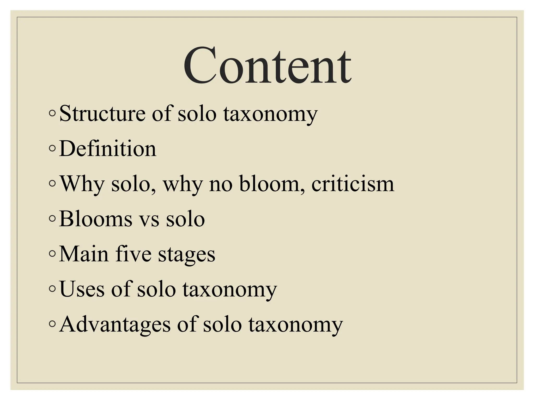 Unit 4. Solo taxonomy/ Solo taxonomy ..pptx